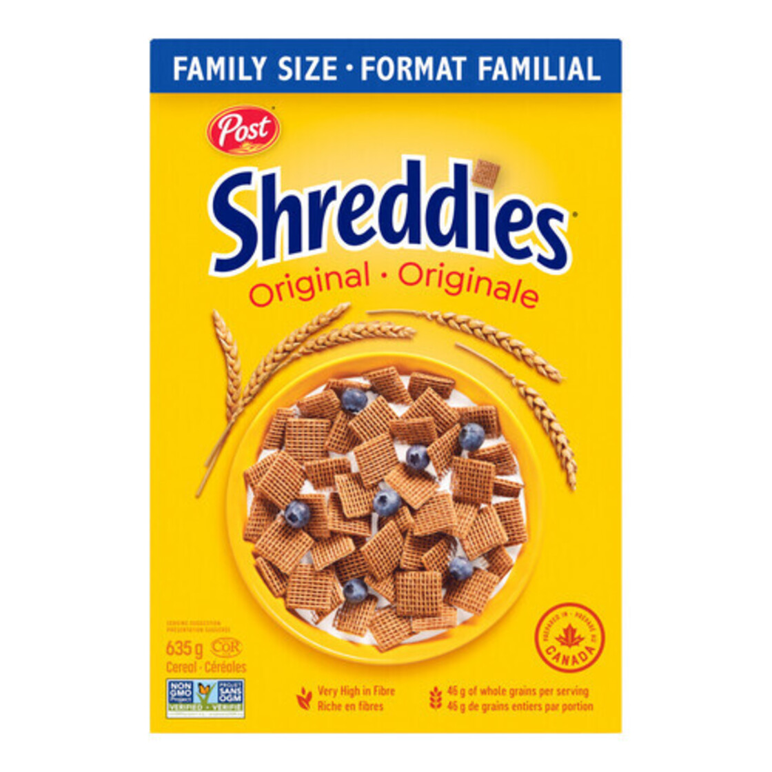 Post Shreddies Cereal Original 635 g - Voilà Online Groceries & Offers