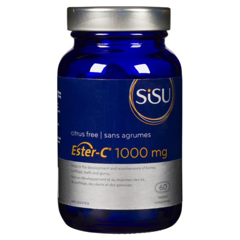 Sisu Supplement Ester C 1000 mg Citrus Free 60 Tablets - Voilà Online ...