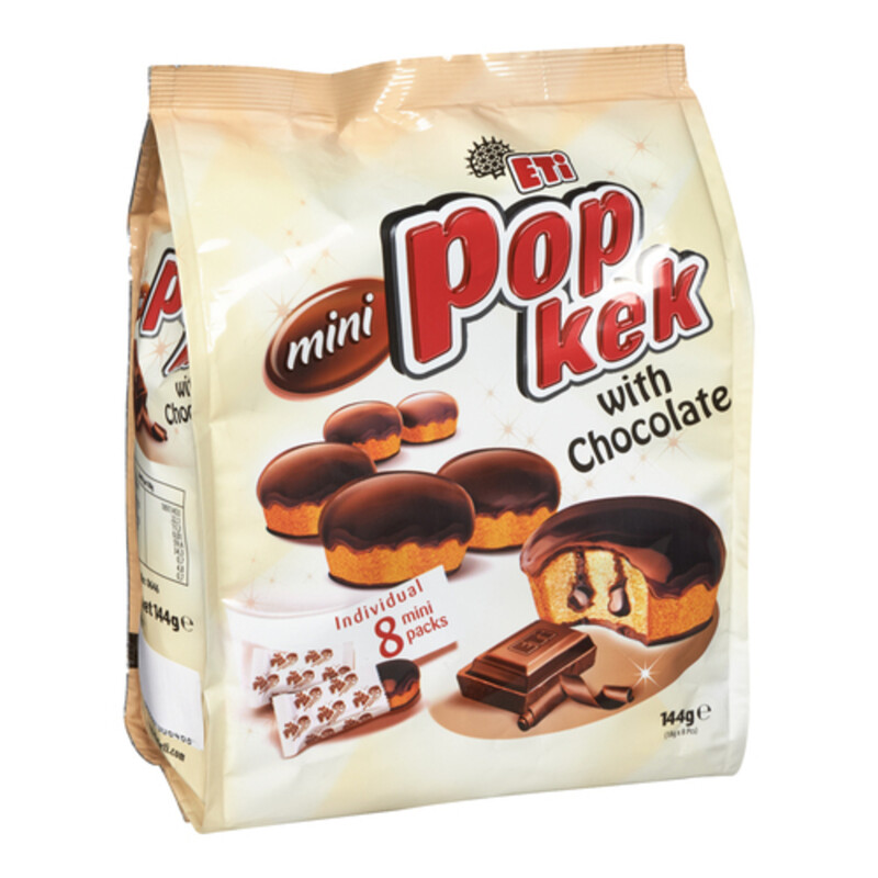 Eti Popkek Mini Cake Cocoa Coated With Chocolate Sauce 144 g - Voilà ...