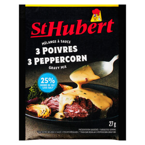St-Hubert Gravy Mix 3 Peppercorn 27 g - Voilà Online Groceries & Offers