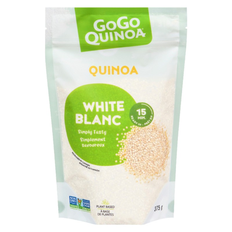 GoGo Quinoa White Quinoa 375 g - Voilà Online Groceries & Offers