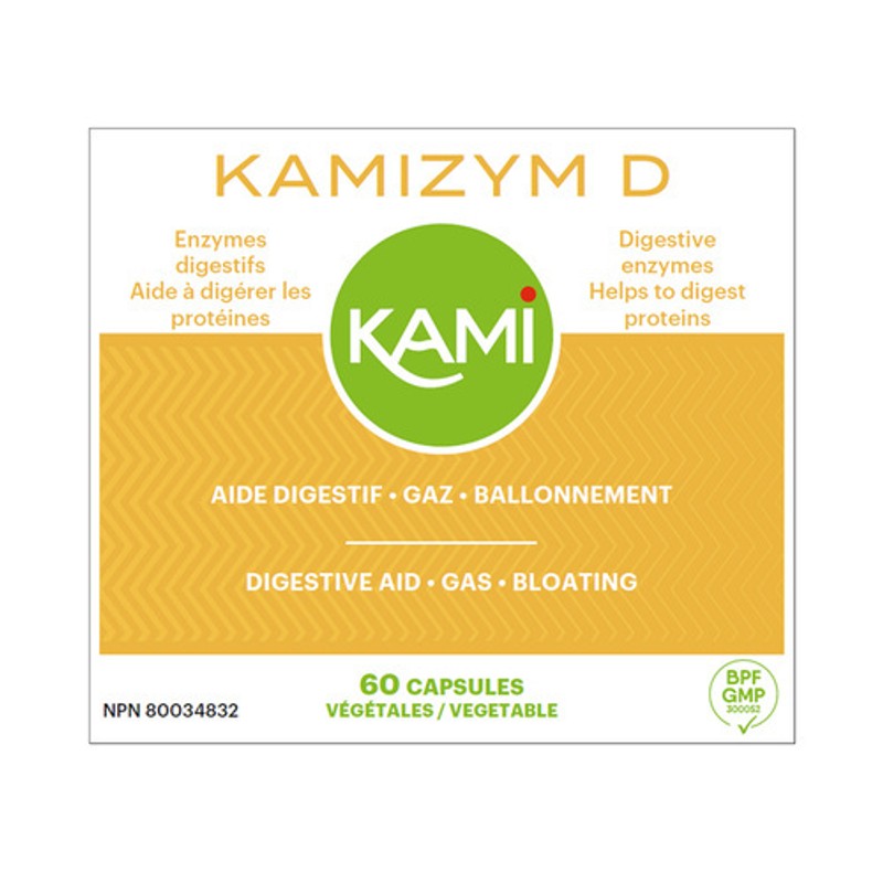 Kami Traditional Herb & Plant Enzyme Capsule 60 Count - Voilà Online ...