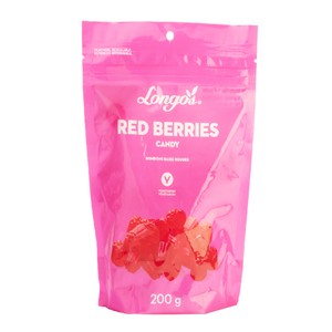 Longo's Candy Red Berries 200 g - Voilà Online Groceries & Offers