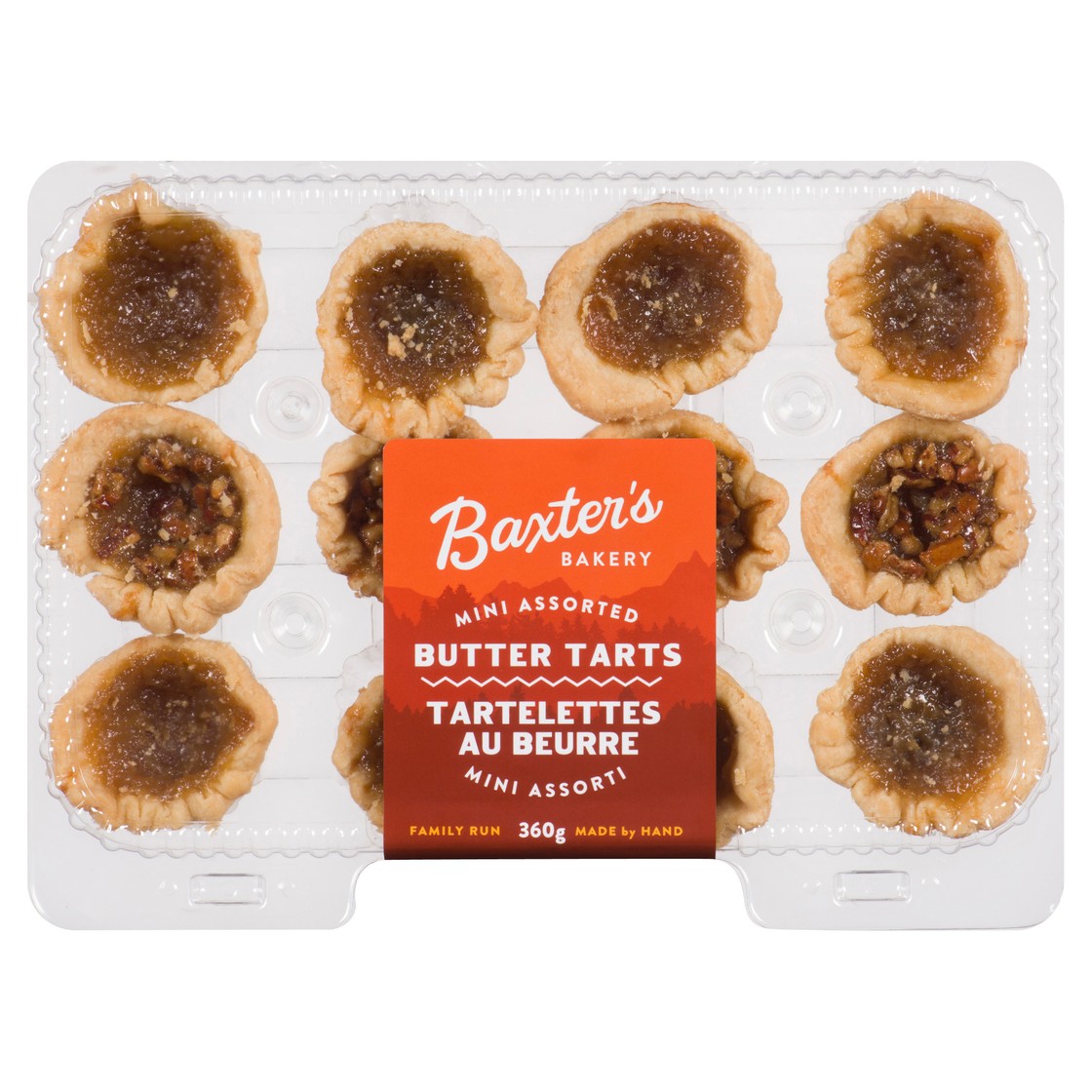 Baxter's Bakery Assorted Mini Butter Tarts 360 g (frozen) - Voilà ...