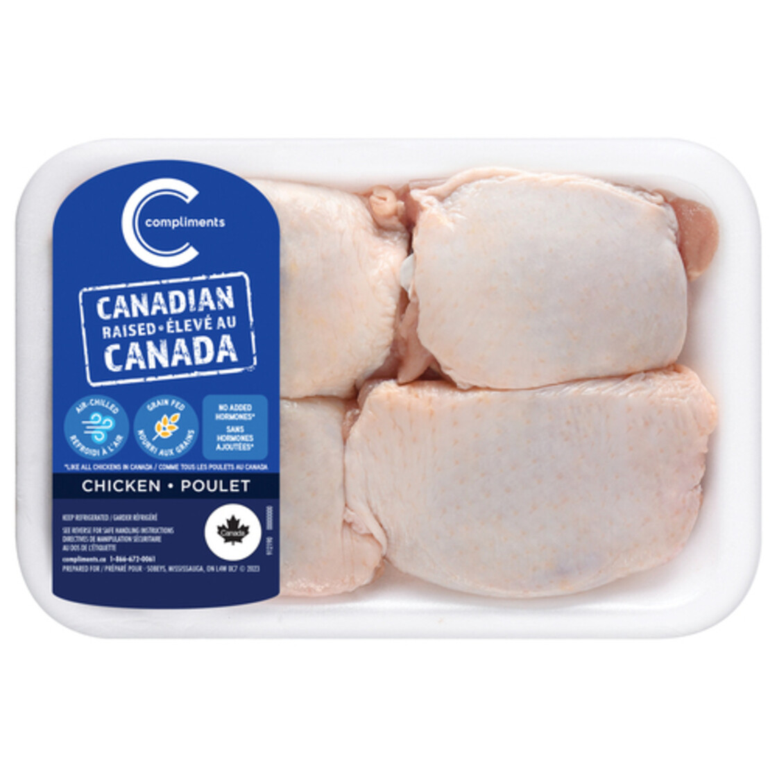 Compliments Chicken Thighs - Voilà Online Groceries & Offers