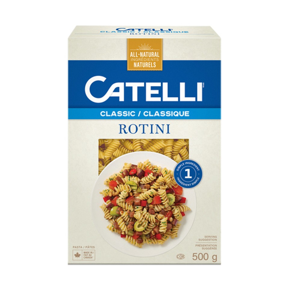 Catelli Dry Pasta Rotini 500 g - Voilà Online Groceries & Offers