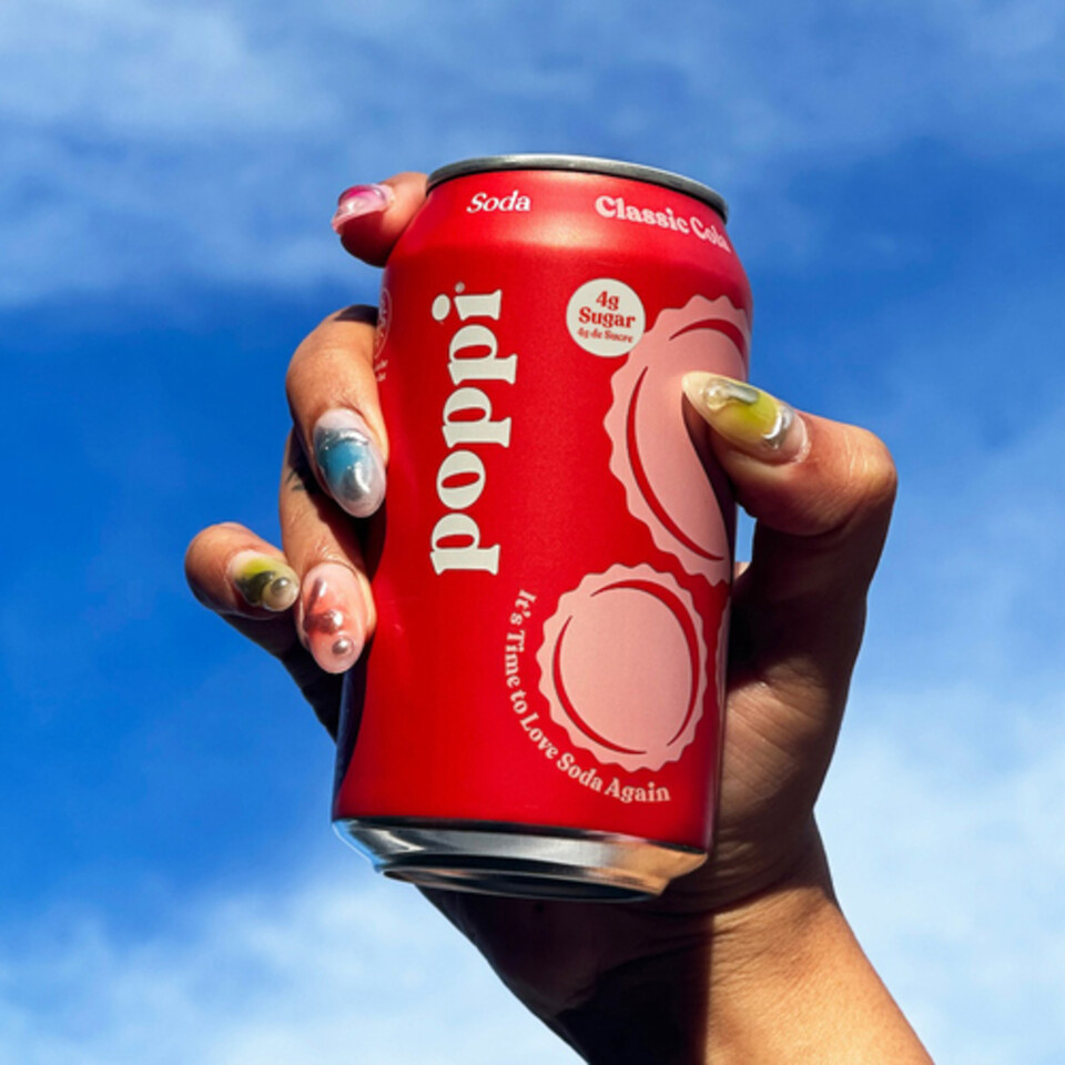 Poppi Classic Cola 4 x 355 ml (cans) - Voilà Online Groceries & Offers