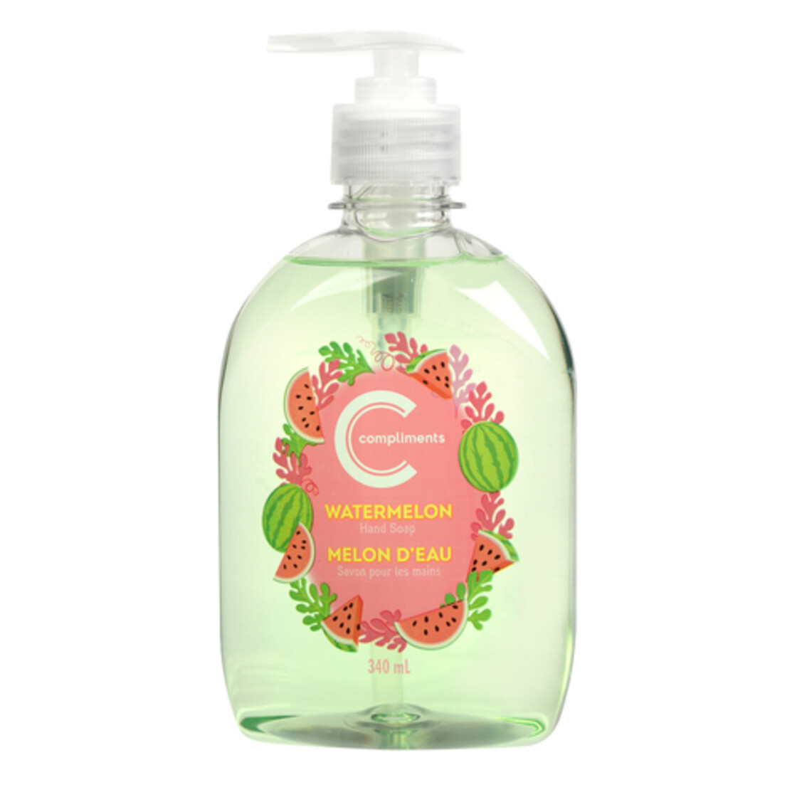 Compliments Liquid Hand Soap Watermelon 340 ml - Voilà Online Groceries ...