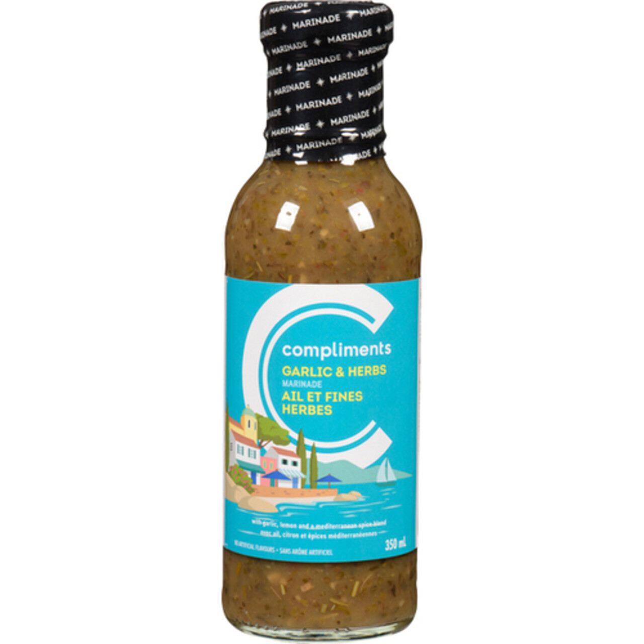 Compliments Marinade Garlic & Herb 350 ml - Voilà Online Groceries & Offers