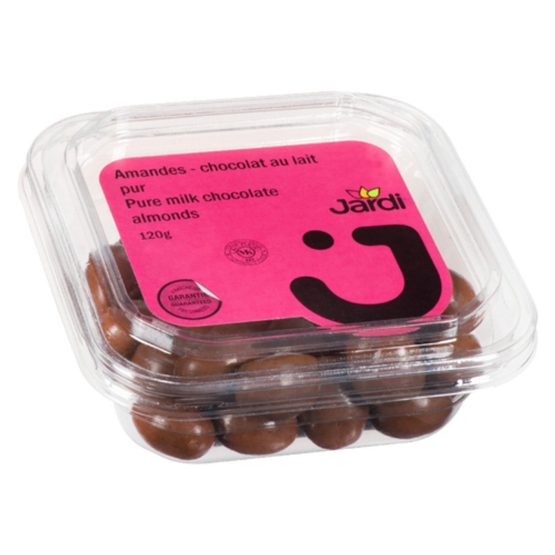 Les Aliments Jardi Chocolate Almonds 120 g - Voilà Online Groceries ...