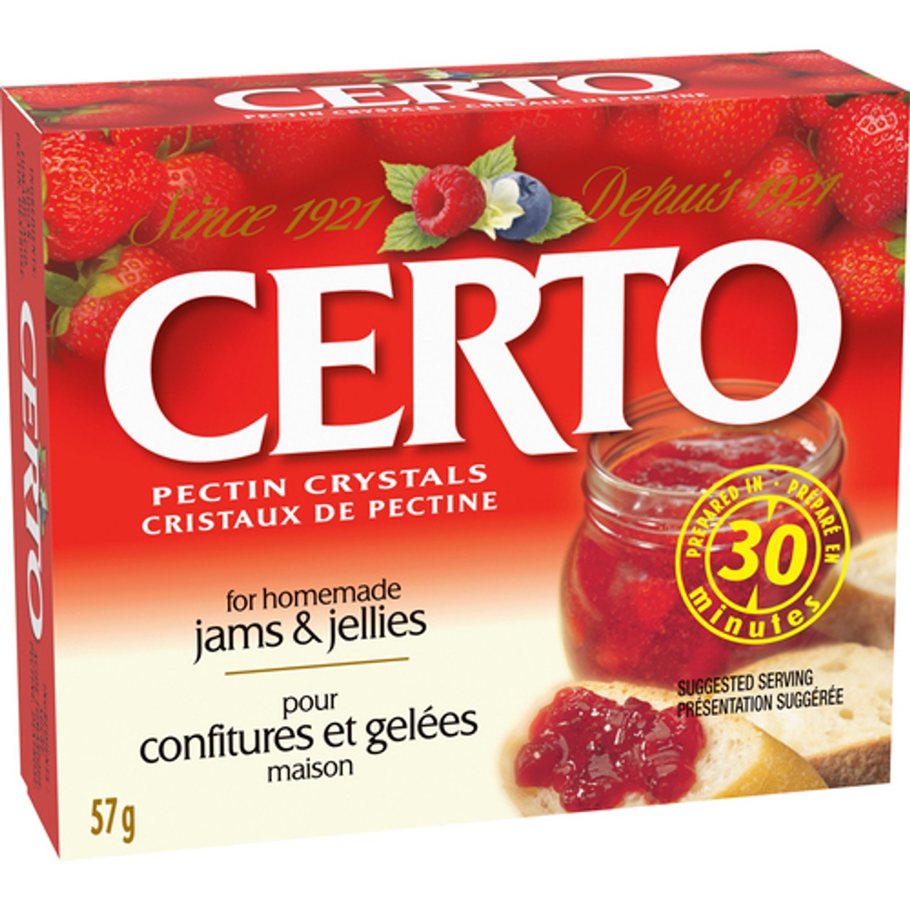 Certo Pectin Crystals Original 57 g - Voilà Online Groceries & Offers