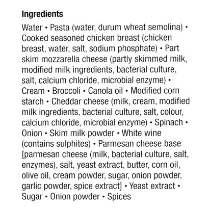 Compliments Frozen Chicken Lasagna 1 kg - Voilà Online Groceries & Offers