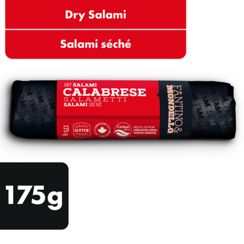 Fantino & Mondello Deli Dry Salami Calabrese Salametti 175 g - Voilà ...