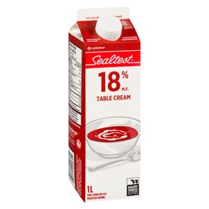 Sealtest 18% Table Cream 1 L - Voilà Online Groceries & Offers
