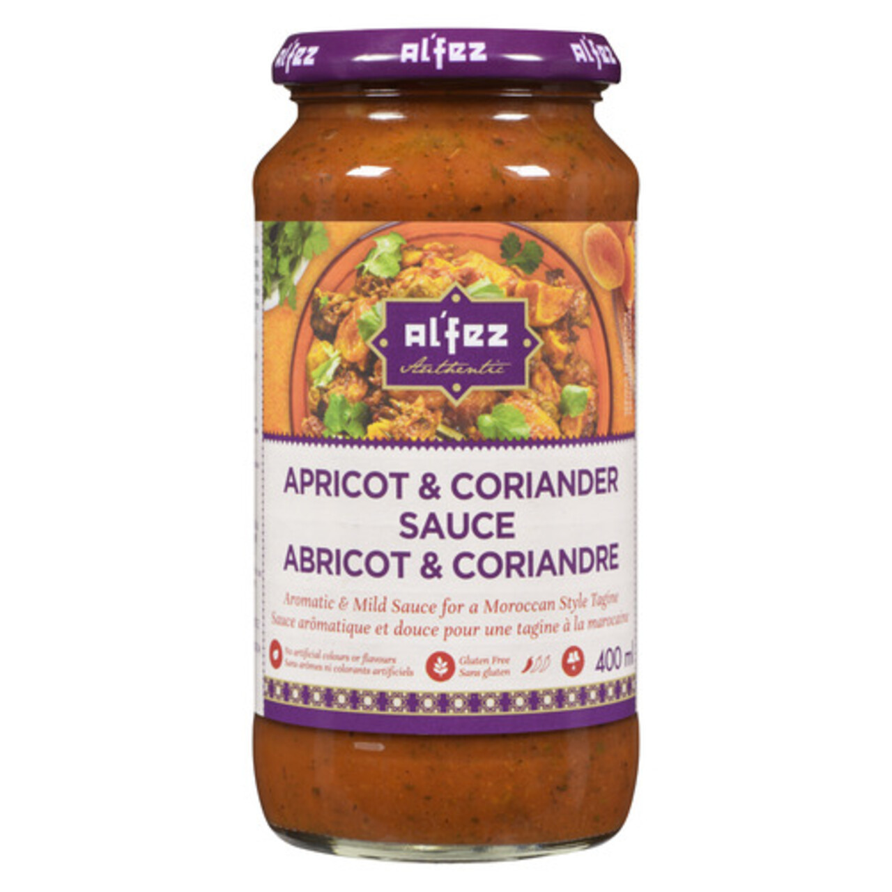 Al'Fez Tagine Sauce Apricot & Coriander 400 ml - Voilà Online Groceries ...