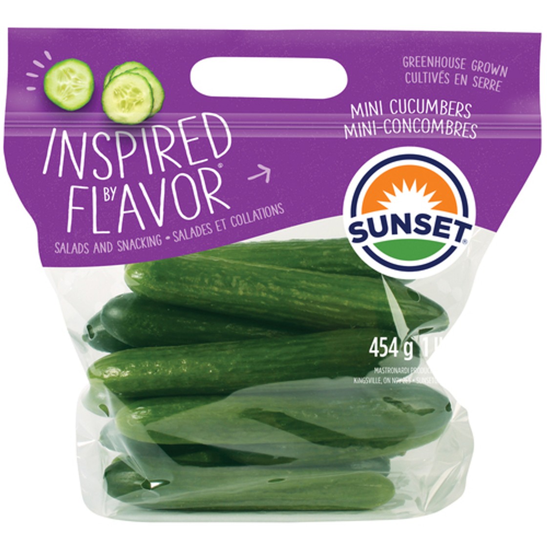Mini Cucumbers Special Bag 454 g - Voilà Online Groceries & Offers