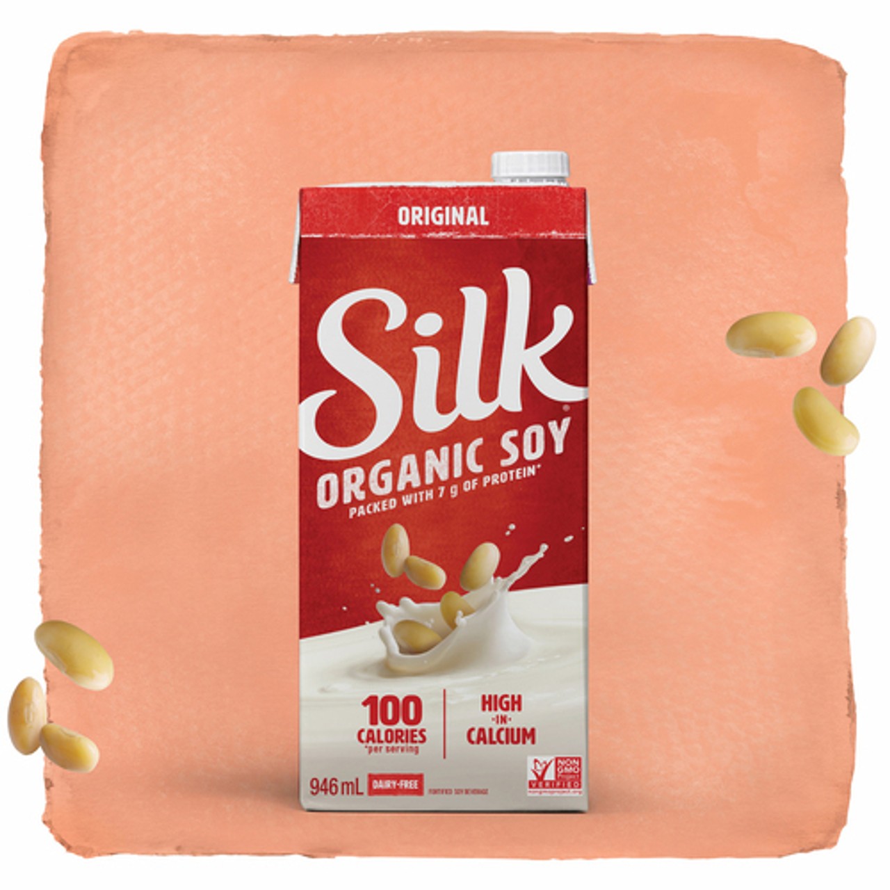 Silk Organic Dairy Free Soy Beverage Original 946 ml - Voilà Online ...
