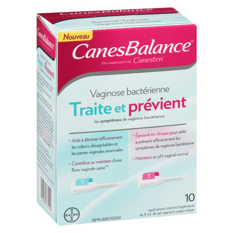 Canesten CanesBalance 10 Applicators - Voilà Online Groceries & Offers