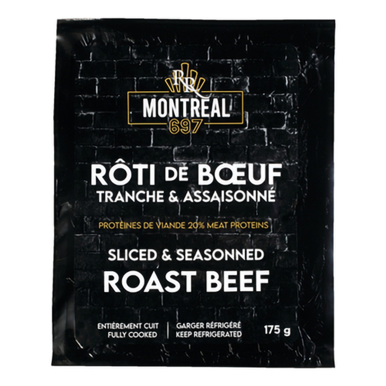 Montreal 697 Roast Beef Sliced 175 g - Voilà Online Groceries & Offers