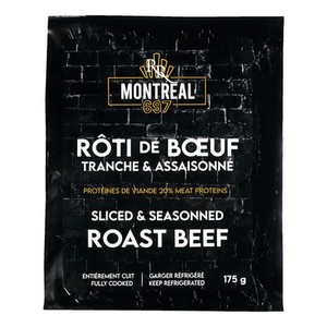 Montreal 697 Roast Beef Sliced 175 g - Voilà Online Groceries & Offers