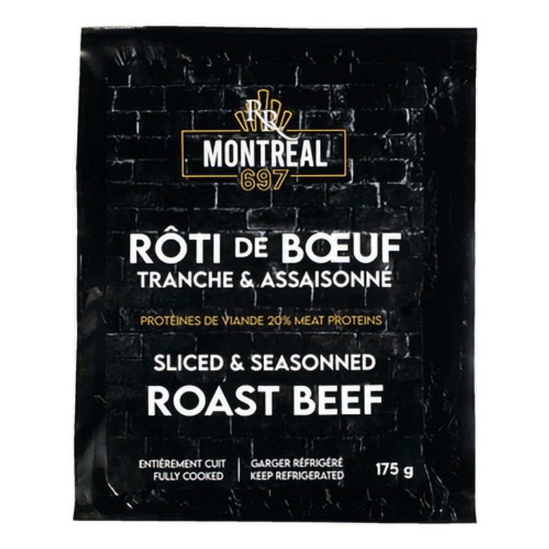 Montreal 697 Roast Beef Sliced 175 g - Voilà Online Groceries & Offers