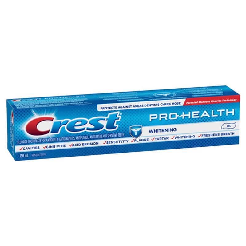 Crest Pro-Health Whitening Toothpaste Gel 130 ml - Voilà Online ...