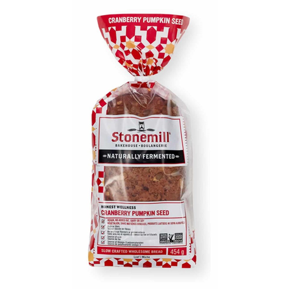 The Stonemill Bakehouse Artisan Bread Cranberry Pumpkin Seed 450 g ...