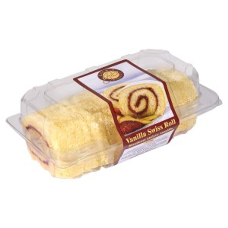 Gala Bakery Swiss Roll Vanilla 440 g (frozen) - Voilà Online Groceries ...