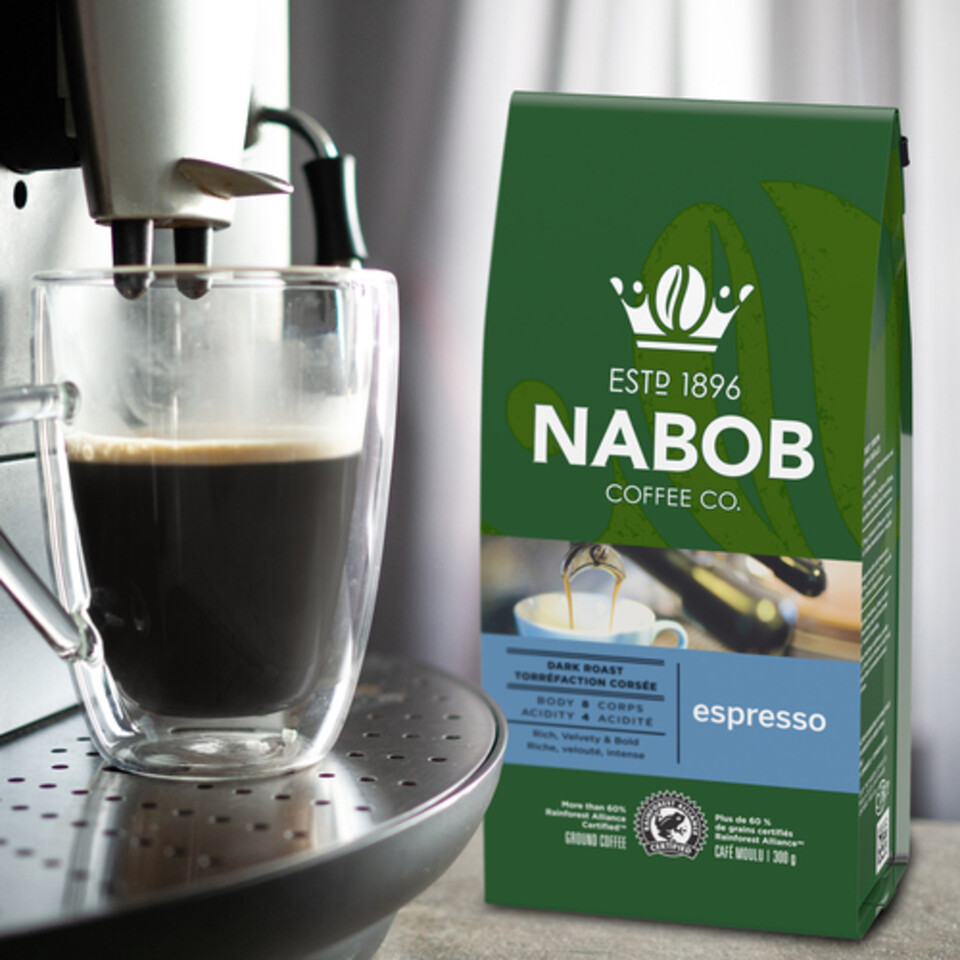 Nabob Ground Coffee Espresso Dark Roast 300 g - Voilà Online Groceries ...