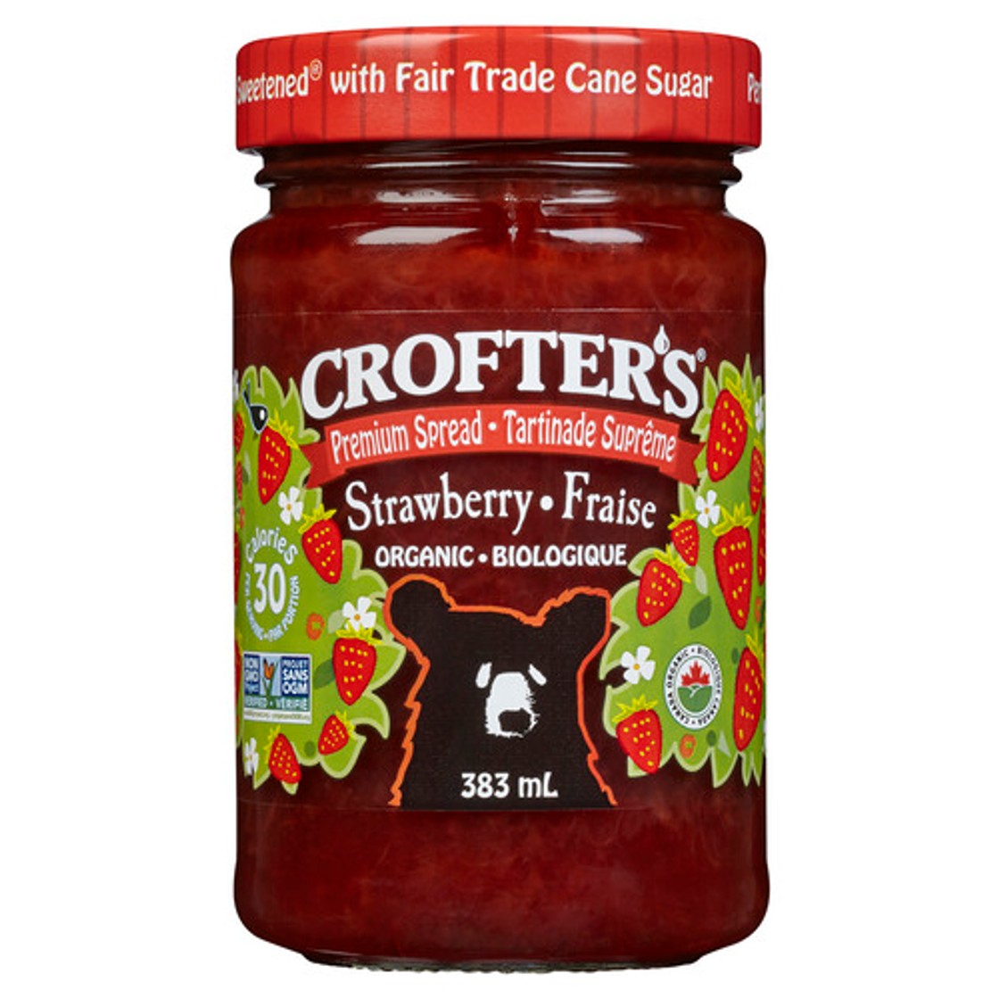 Crofters Organic Premium Spread Strawberry 383 ml - Voilà Online ...