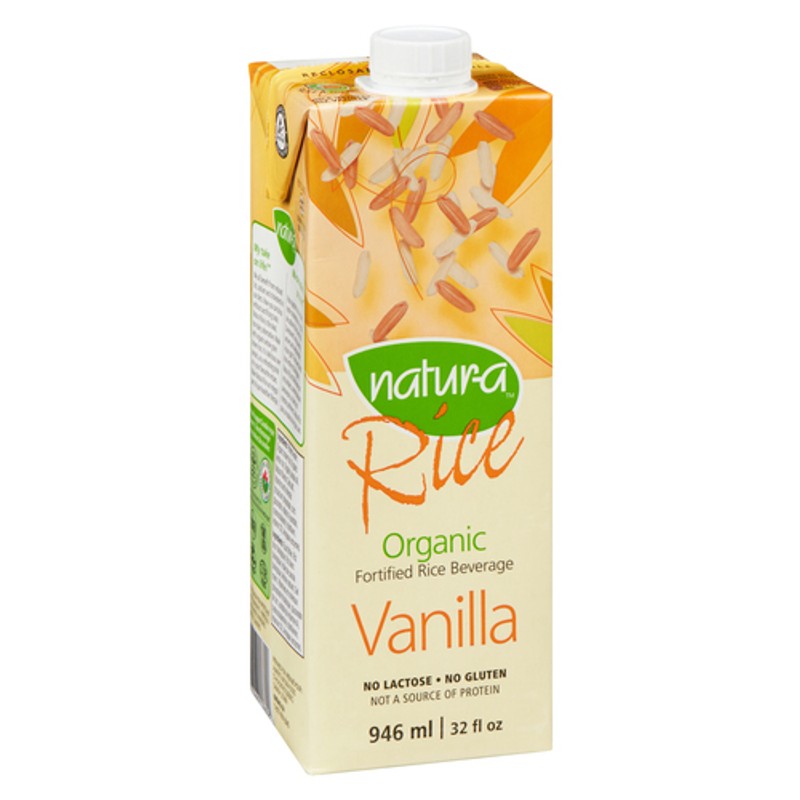 Natura Organic Fortified Rice Beverage Vanilla 946 ml - Voilà Online ...