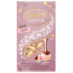 Lindt Lindor Neapolitan Chocolate 150 g - Voilà Online Groceries & Offers