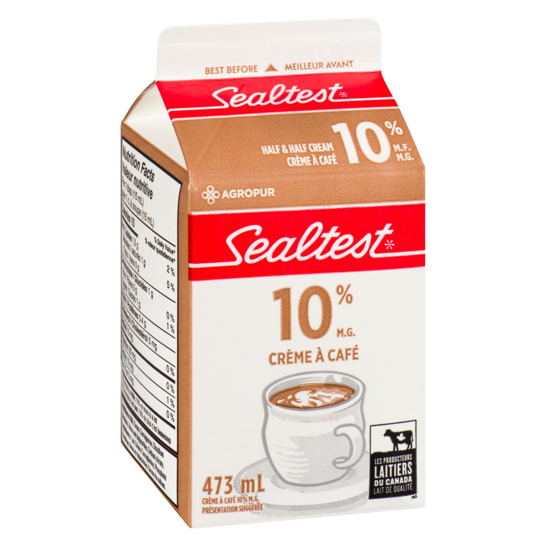 Sealtest 10% Coffee Cream Half & Half 473 ml - Voilà Online Groceries ...