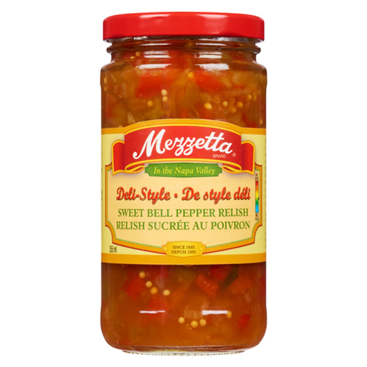 Mezzetta Relish Sweet Bell Pepper 355 ml - Voilà Online Groceries & Offers