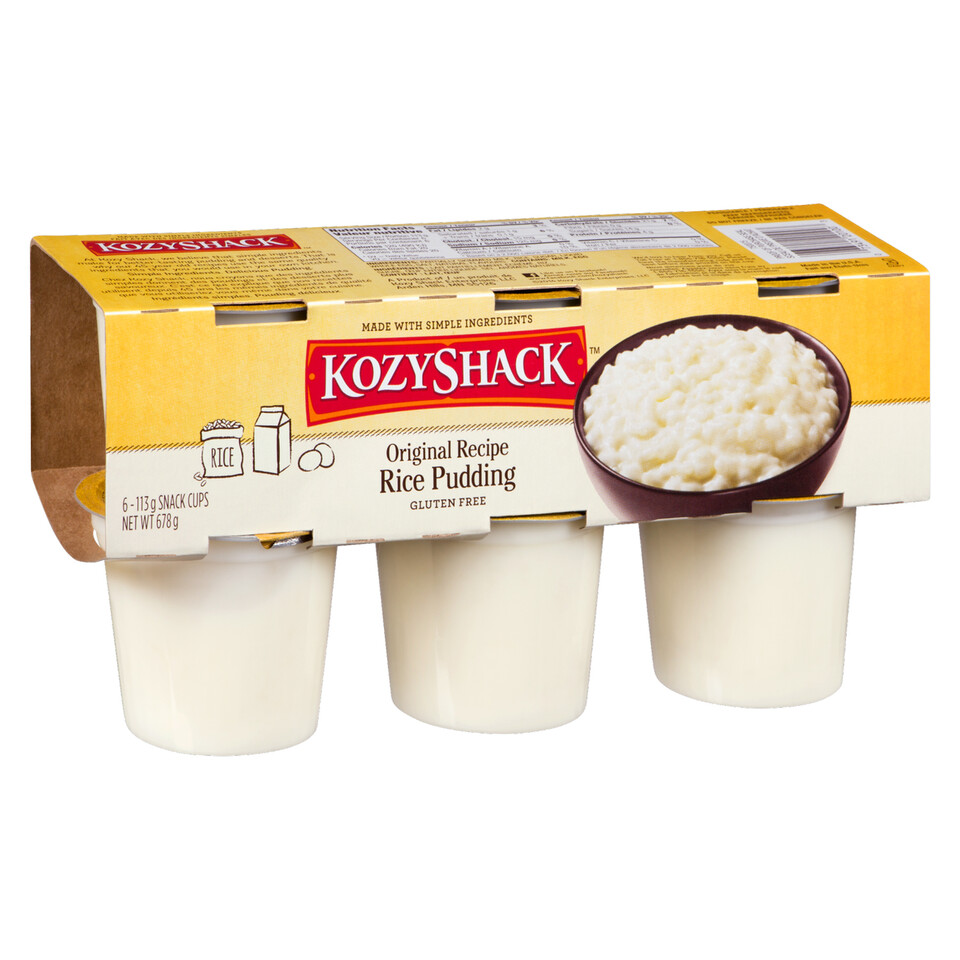 Kozy Shack Gluten-Free Rice Pudding Original Recipe 6 x 113 g - Voilà ...