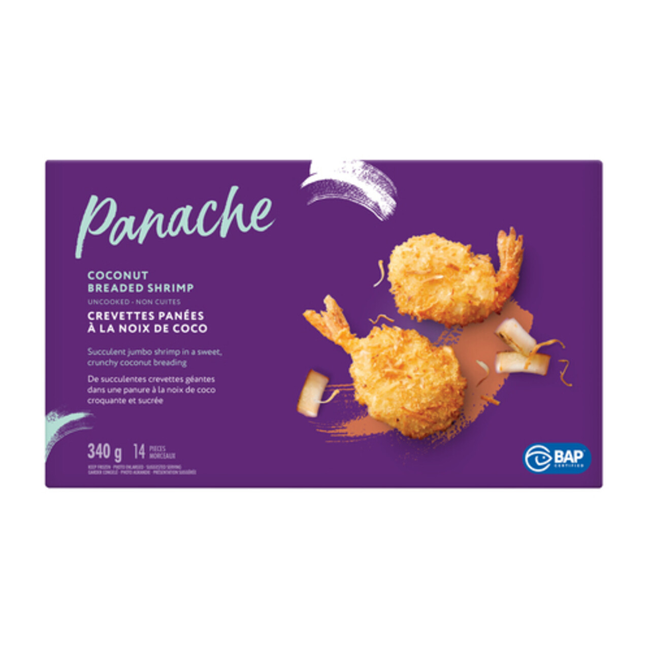 Panache Frozen Shrimp Coconut Breaded 340 g - Voilà Online Groceries ...