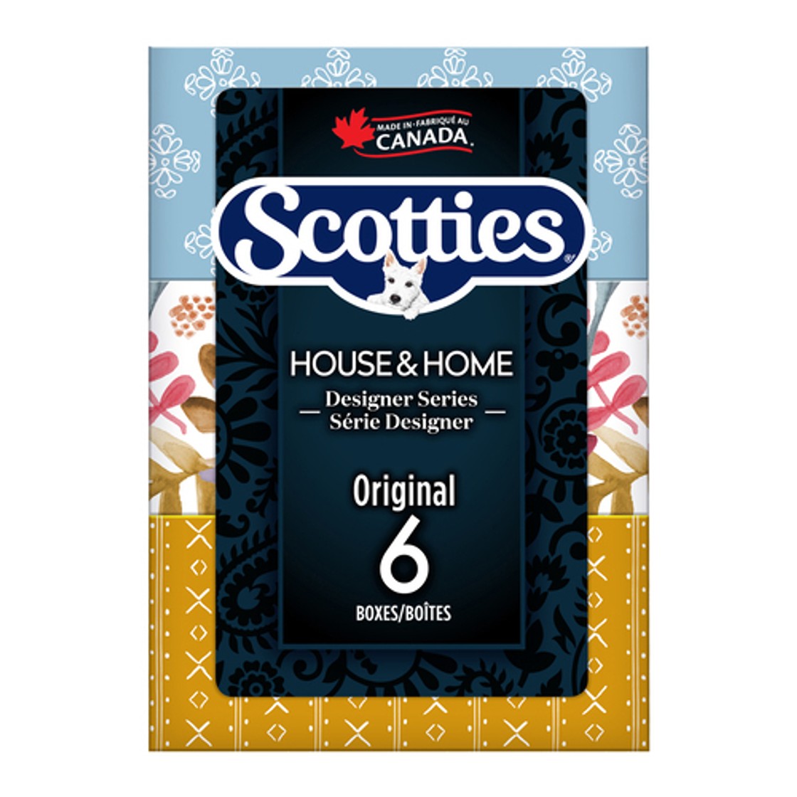 Scotties Original Facial Tissues 2-Ply 6 Boxes x 126 Sheets - Voilà ...