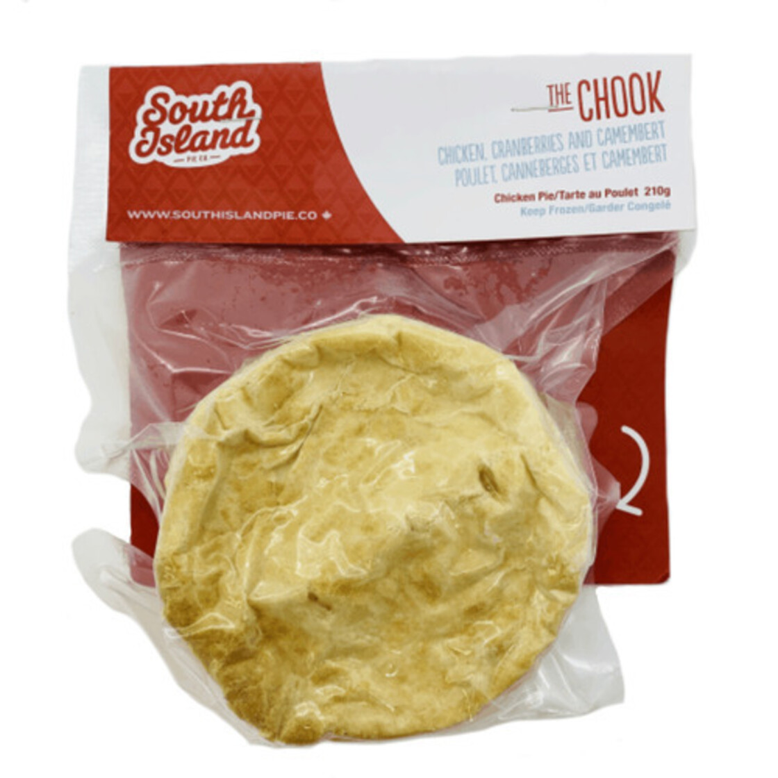 South Island Pie The Chook Frozen Chicken Pie Cranberry And Camembert ...