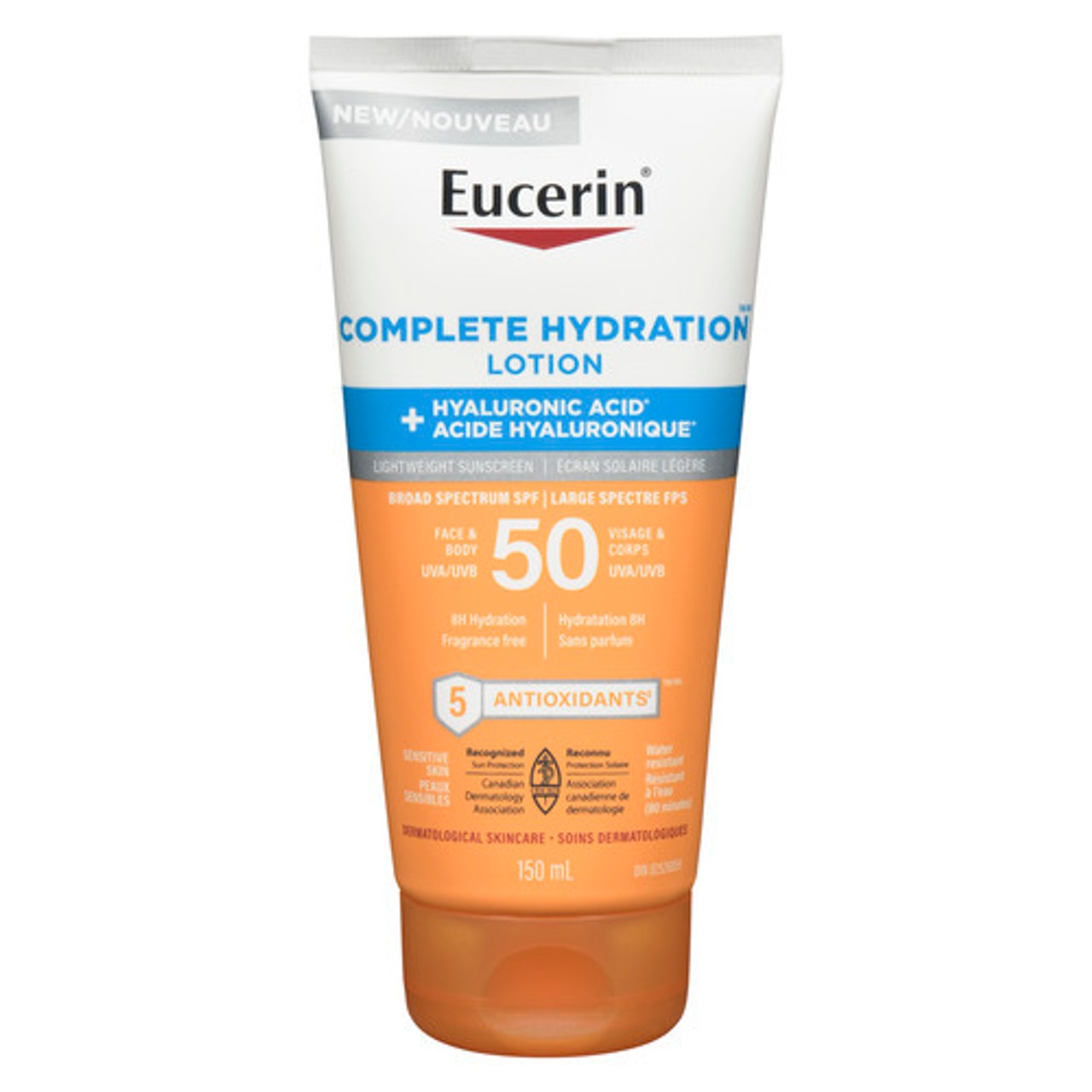 Eucerin Sunscreen Lotion SPF 50 Complete Hydration 150 ml - Voilà ...