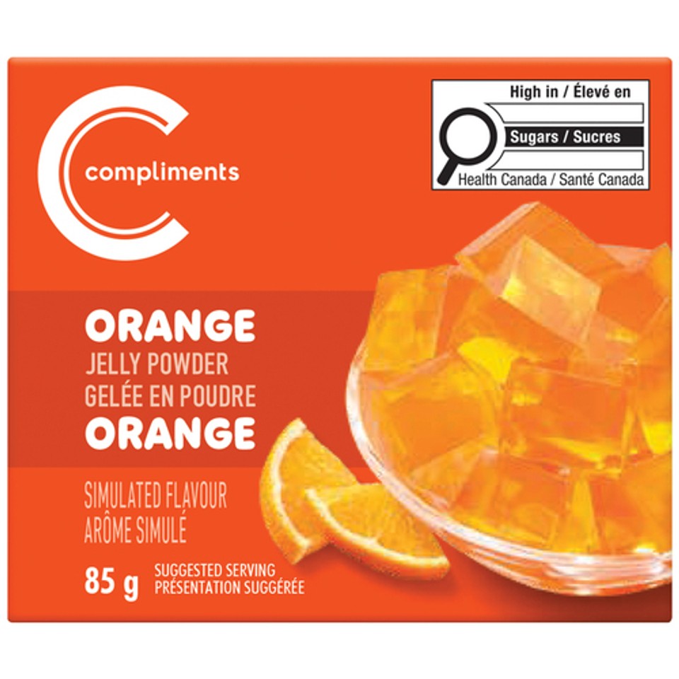 Compliments Jelly Powder Orange 85 g - Voilà Online Groceries & Offers