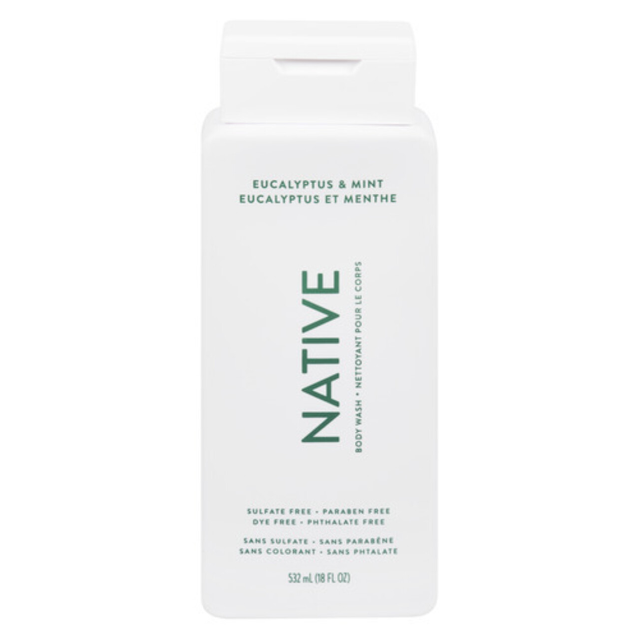 Native Body Wash Eucalyptus & Mint 532 ml - Voilà Online Groceries & Offers