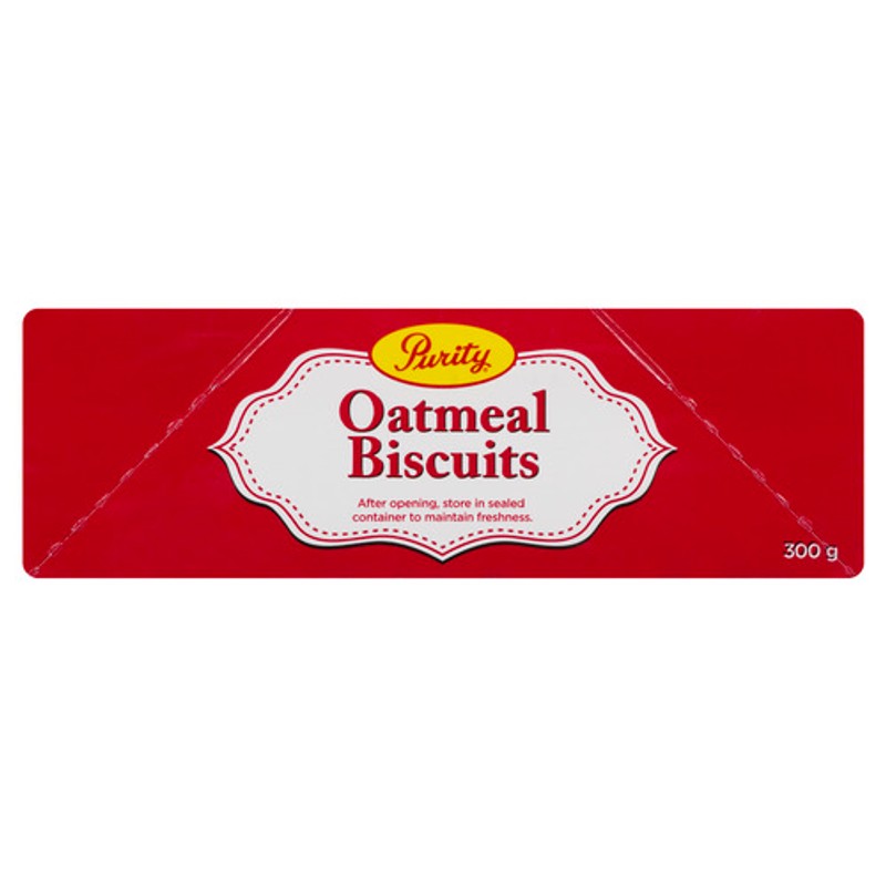 Purity Oatmeal Biscuits 300 g - Voilà Online Groceries & Offers