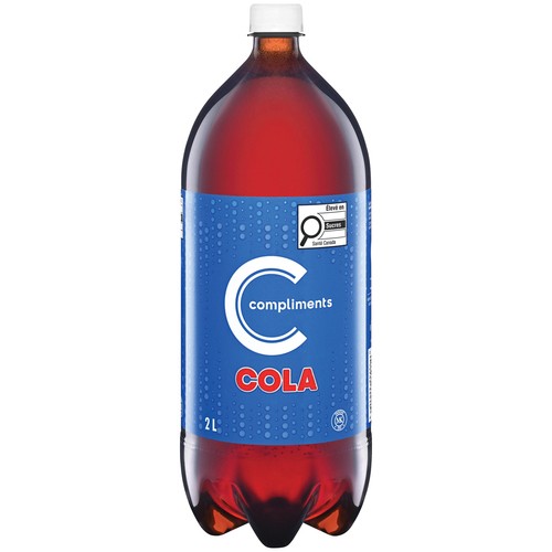 Compliments Cola Soft Drink Blue 2 L (bottle) - Voilà Online Groceries ...