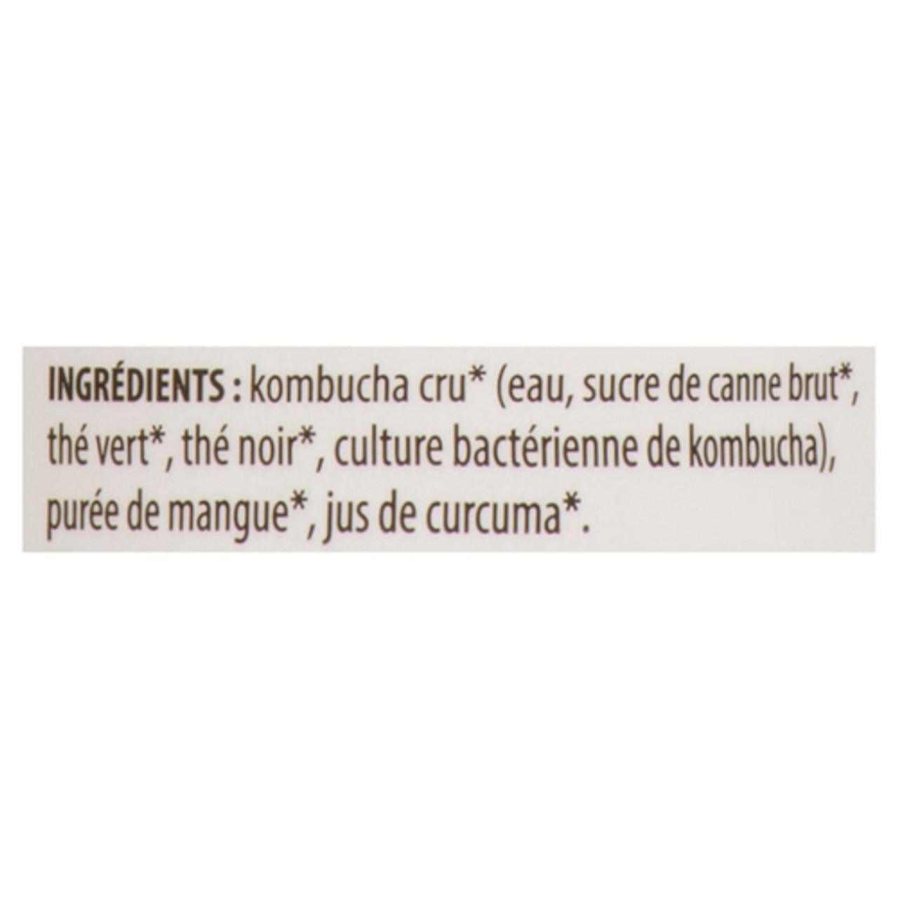 Cove Kombucha Mango Turmeric 330 ml - Voilà Online Groceries & Offers