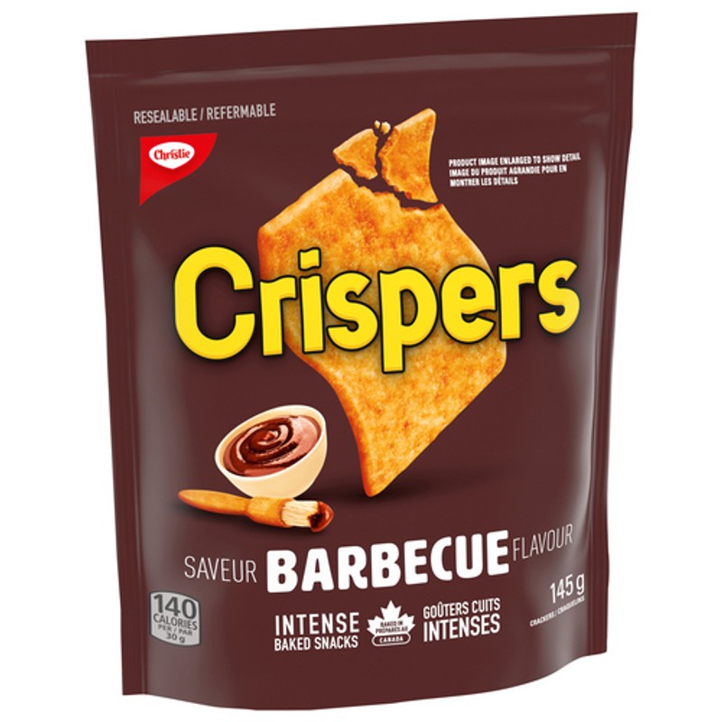 Crispers Crackers Barbecue Flavor 145 g - Voilà Online Groceries & Offers