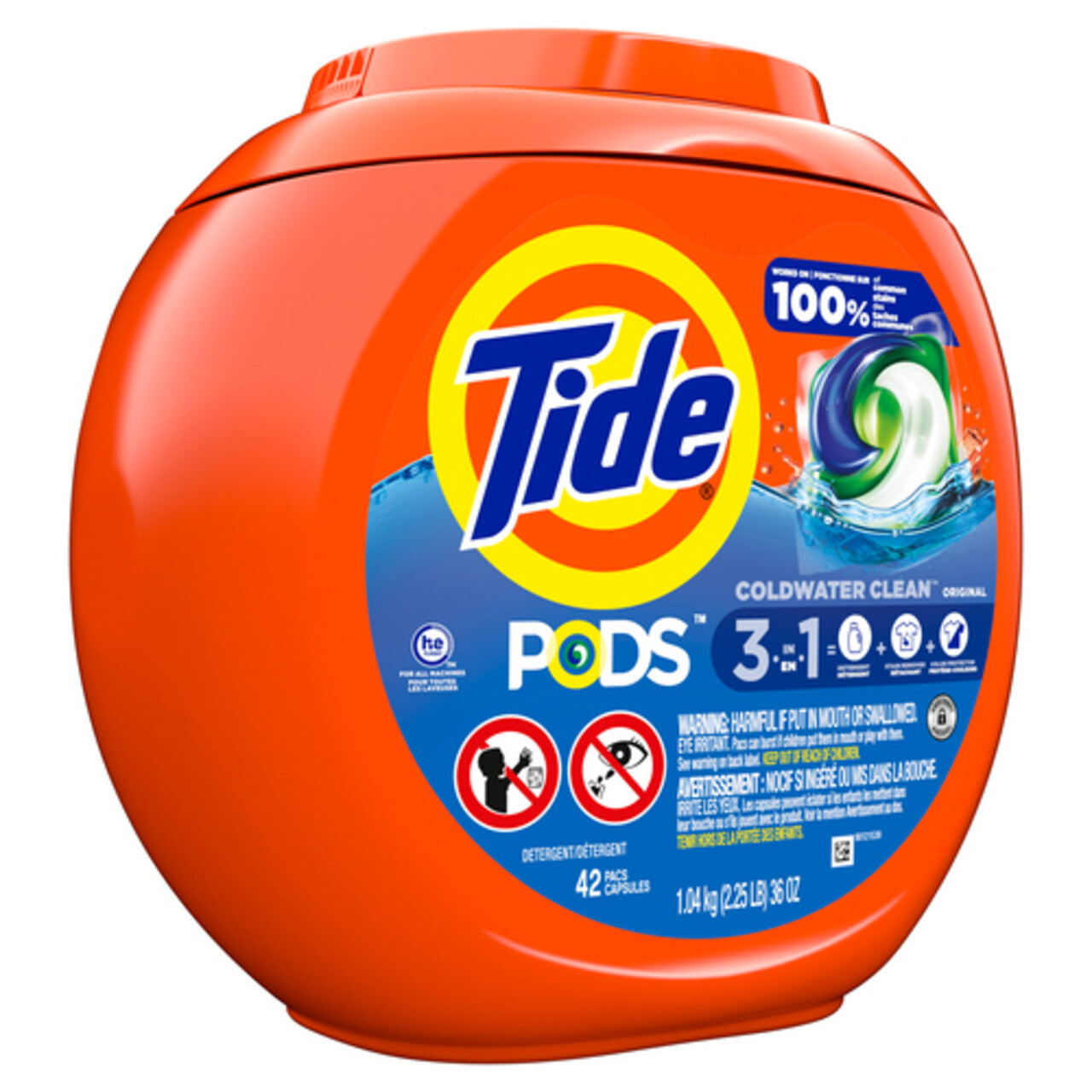 Tide Laundry Detergent Pods Original 42 Pacs 967 g - Voilà Online ...
