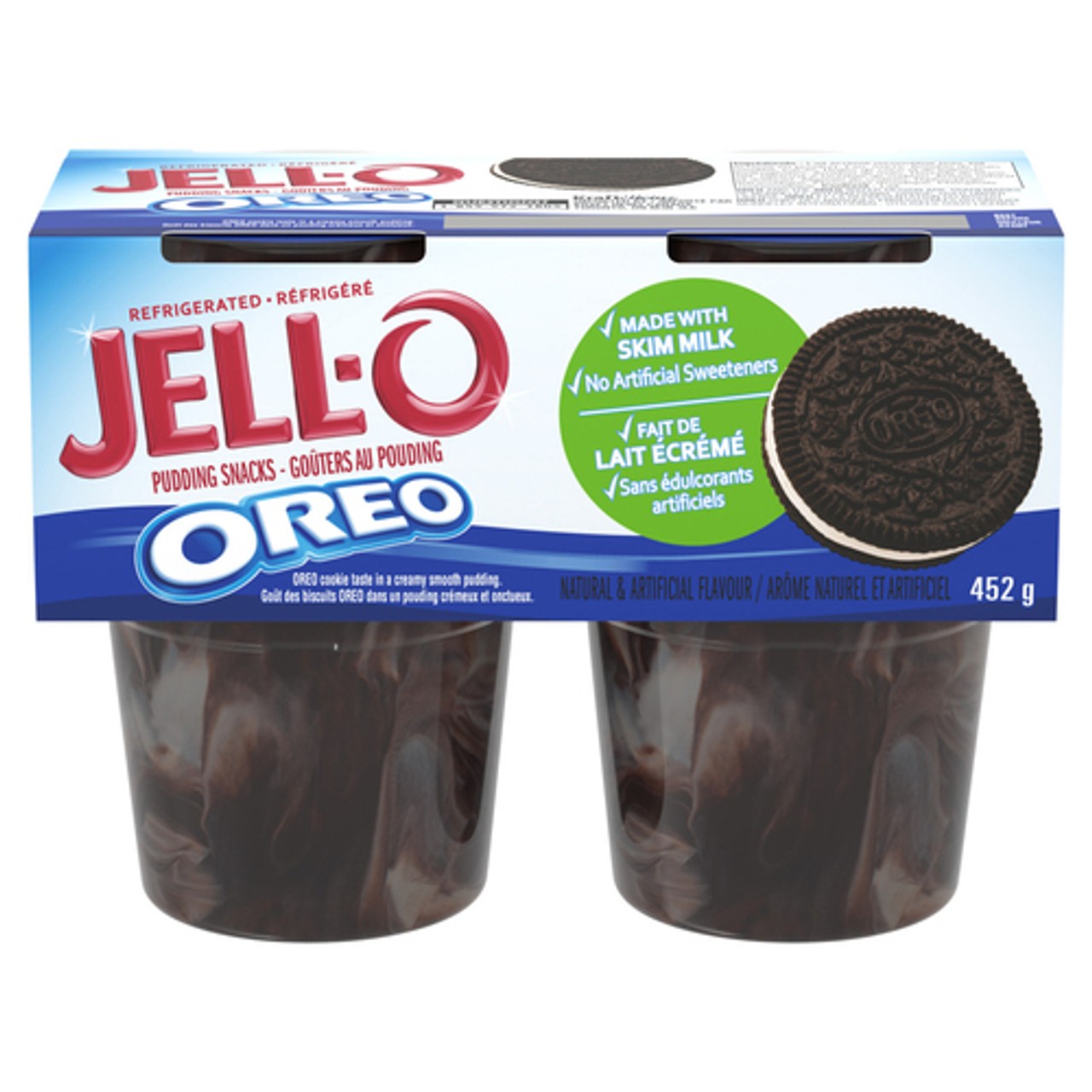 Jell-O Pudding Snacks Oreo Parfait 452 g - Voilà Online Groceries & Offers