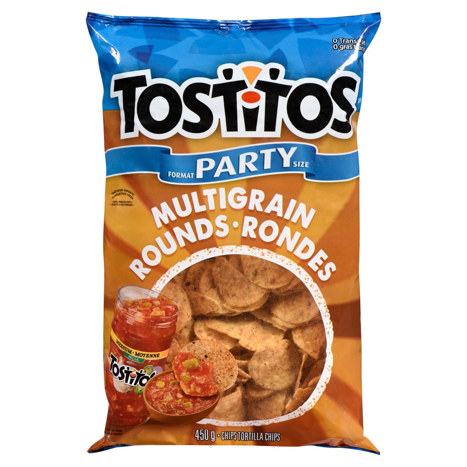 Tostitos Multigrain Rounds Tortilla Chip 450 g - Voilà Online Groceries ...