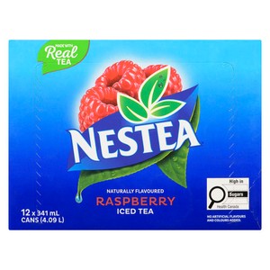 Nestea Iced Tea Raspberry 12 x 341 ml (cans) - Voilà Online Groceries ...