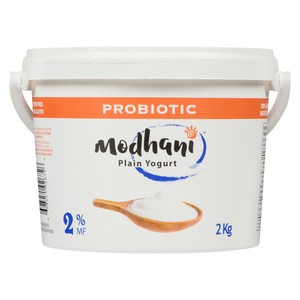 Modhani 2% Yogurt Plain 2 kg - Voilà Online Groceries & Offers